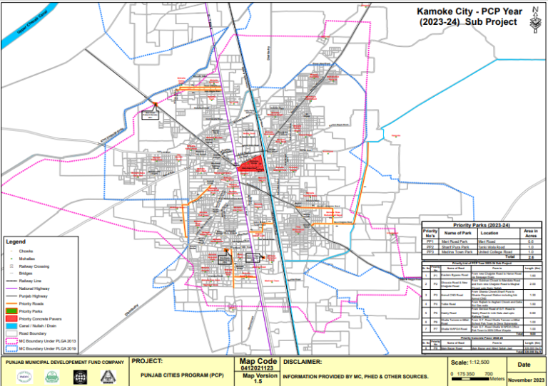Priority Map Kamoki City 23-24 - Kamoke